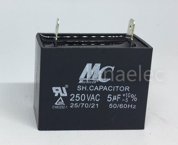 Jual Capacitor 5uF 250VAC Kapasitor Kotak MC Michicon Korea - Jakarta ...
