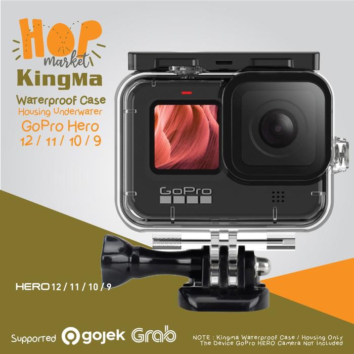 Jual Kingma Waterproof Case 50m Housing For Gopro Hero 10 / 9 Black Casing Di Seller Noelle ...