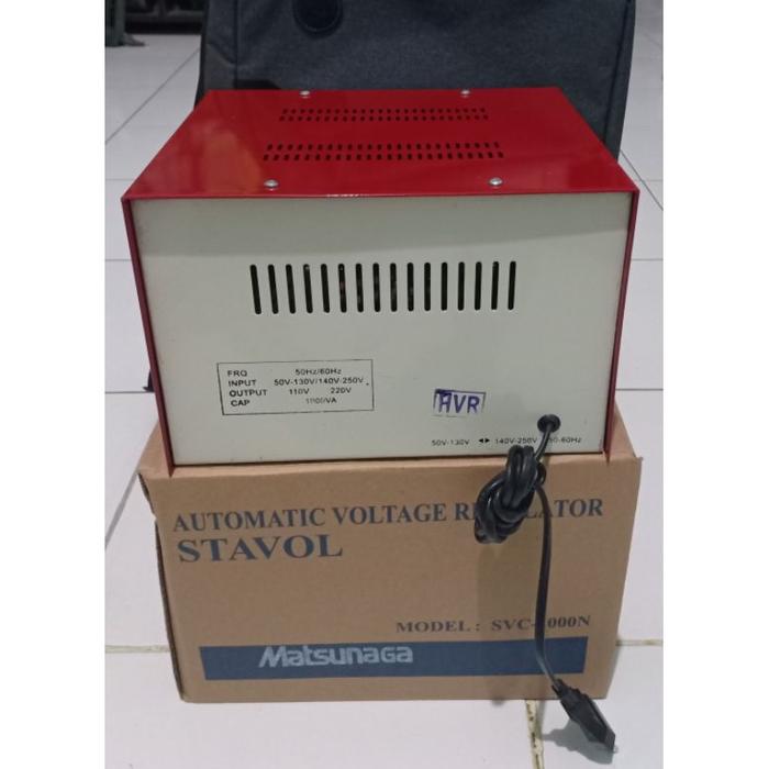 Jual Stavol Matsunaga 1000W / Stabilizer Automatic Voltage Regulator ...