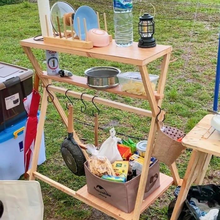 Jual Rak gantung portabel untuk camping atau desain interior rumah ...