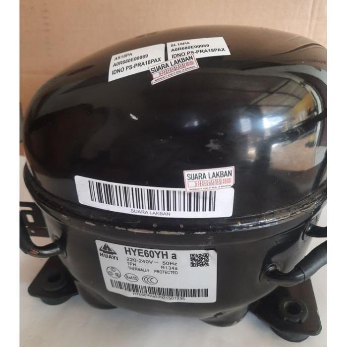 Jual kompresor kulkas 2 pintu Freon R600a 1/5 | 1/6 2 PINTU FREEZER BOX - DONPER / R134a - Kota ...