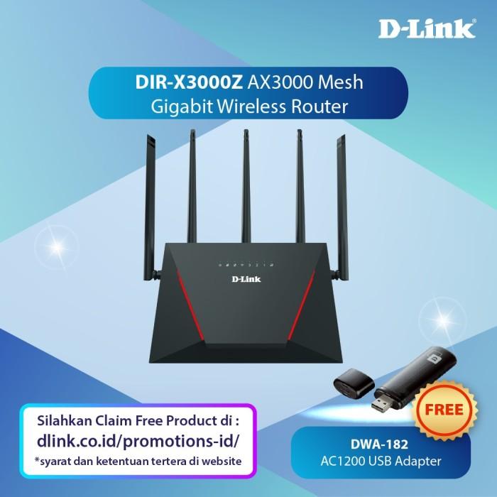 Jual D-Link Dir-X3000Z Exo Ax3000 Wi-Fi-6 Smart Router - Kota Surabaya - CV ARKATAMA | Tokopedia