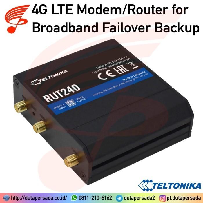 Jual Teltonika RUT240 4G LTE Industrial Cellular Router RUT950 RUT955 ...