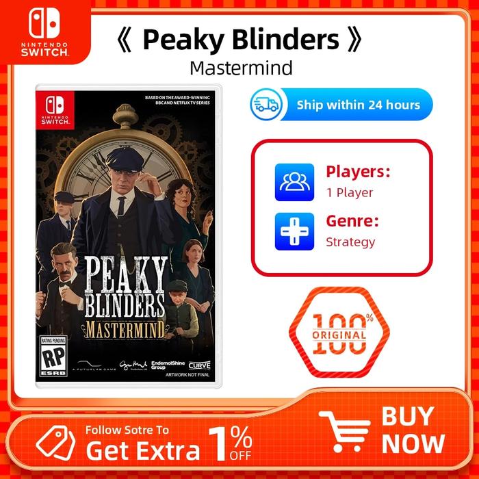 Jual Switch Game - Peaky Blinders: Mastermind - Games Physical Cartridge - Jakarta Barat ...