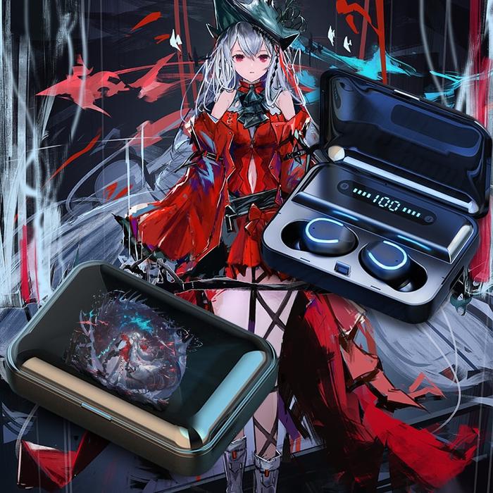 Jual TWS Game Anime Arknights Grani Meteor Cosplay Wireless Bluetooth 5 ...