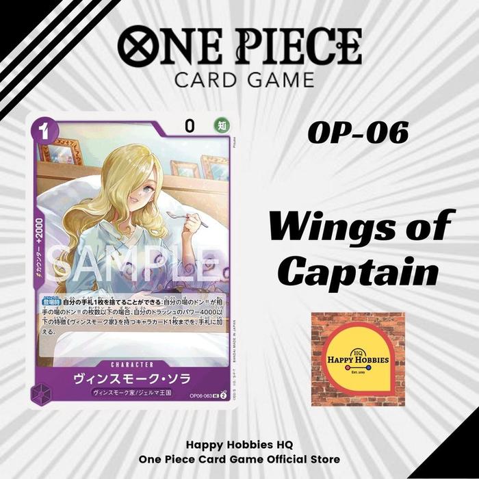 Jual One Piece Card Game OP06-063 Vinsmoke Sora UC - Kota Surabaya - Happy Hobbies HQ SUB ...