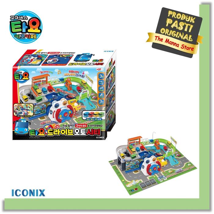 Jual Iconix Tayo The Little Bus Auto Drive City Original Korean Toys ...