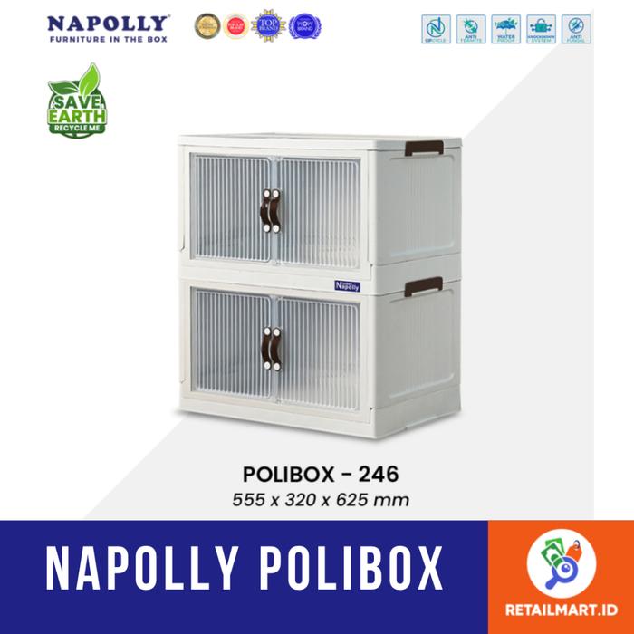 Jual NAPOLLY: PoliBox LEMARI PLASTIK SERBAGUNA (SUSUN 1, 2, 3, 4, 5 ...