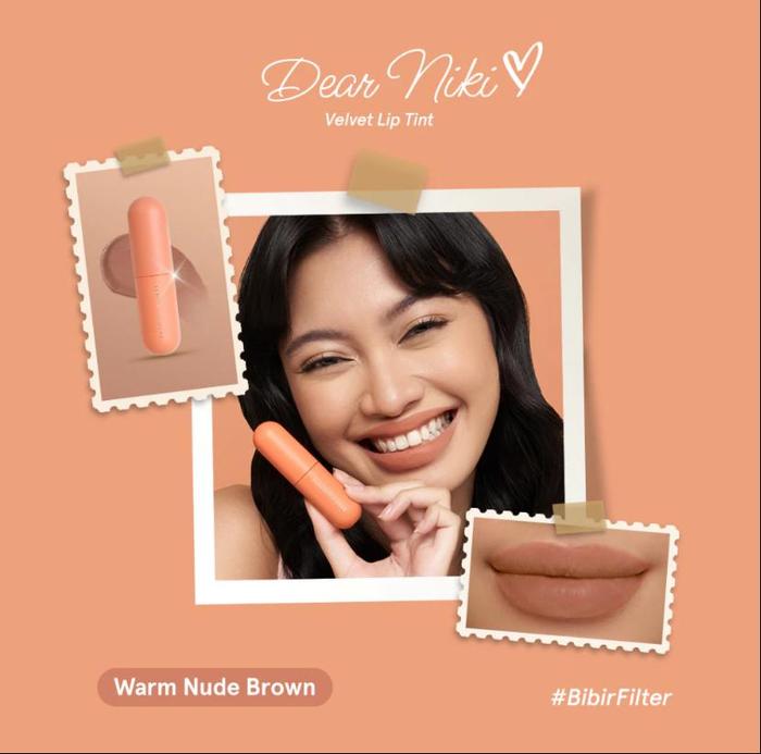 Promo Dear Me Beauty Velvet Lip Tint Aulia/Debby/Diana/Niki/Vinna 3.5ML ...