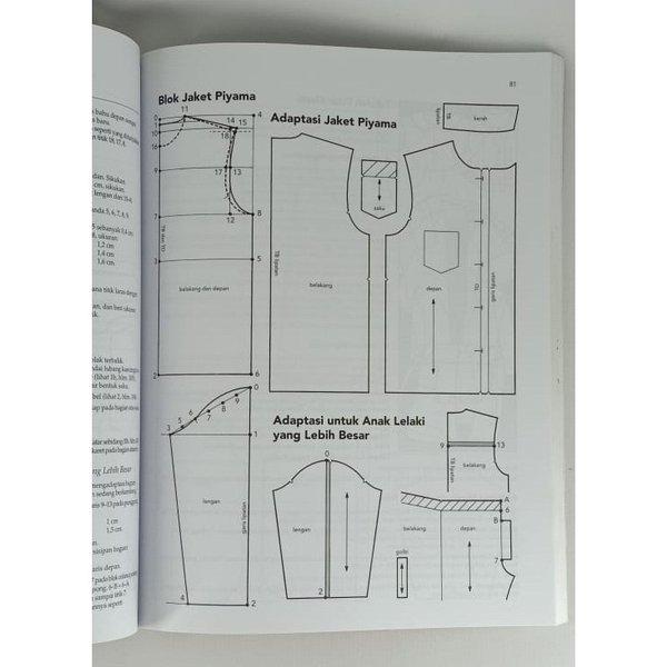 Jual Buku Jahit Seri Pecah Model - Terampil Merancang Pola Busana anak ...