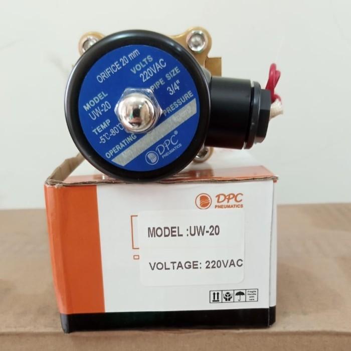 Jual SOLENOID VALVE PORT 3/4" UW-20 DPC PNEUMATIC Best - Kota Surabaya ...