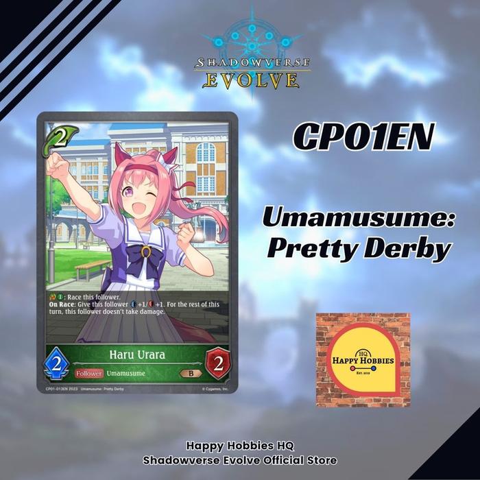 Promo Shadowverse Evolved CP01-013 EN Haru Urara B - Kota Surabaya - Happy Hobbies HQ SUB ...