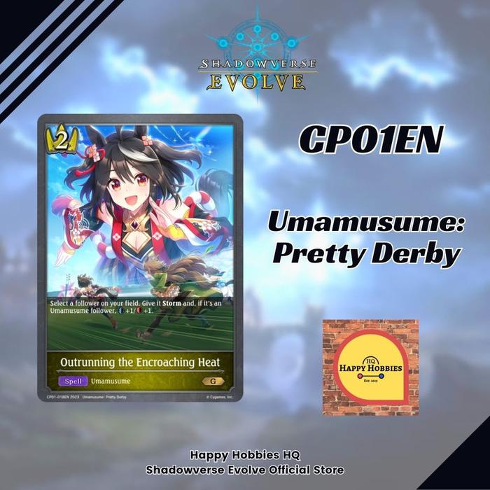 Jual Shadowverse Evolved CP01-018 EN Outrunning the Encroaching Heat G - Kota Surabaya - Happy ...