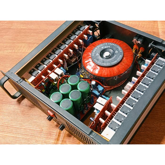 Jual POWER AMPLIFIER RAKITAN 10 Amper MURNI CT 55 - CT 55 Teroid - Kab ...