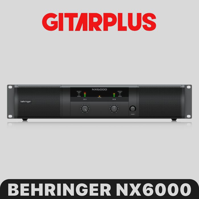 Jual Behringer NX6000 Ultra-Lightweight 6000-Watt Class-D Power ...