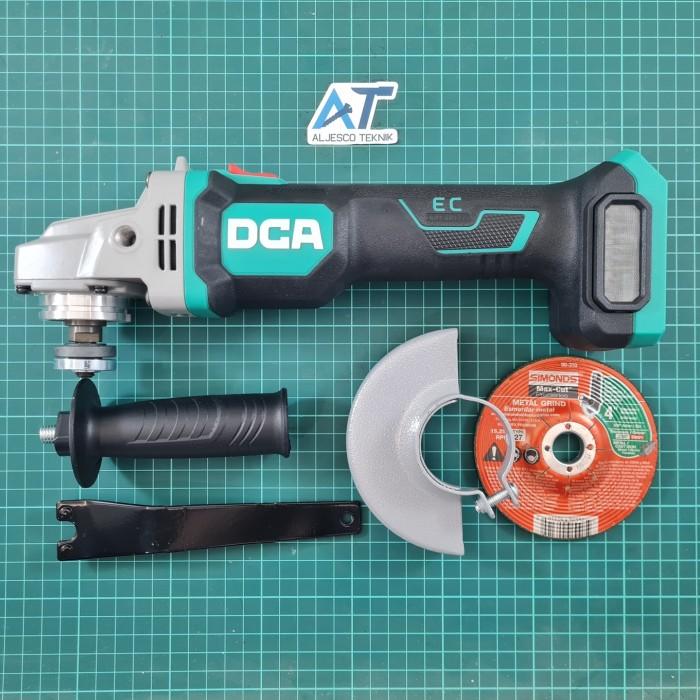 Jual Dza- Dca Adsm06-100 Cordless Gurinda Gerinda Brushless 20V Unit ...