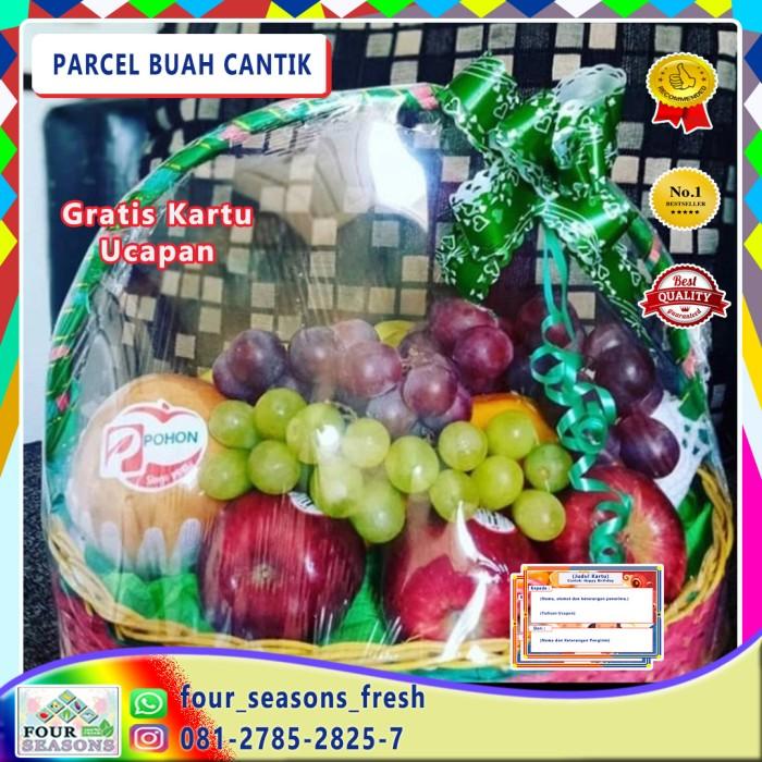 Jual [GRATIS KARTU UCAPAN] PARCEL BUAH SEGAR PREMIUM HAMPERS KEREN ...