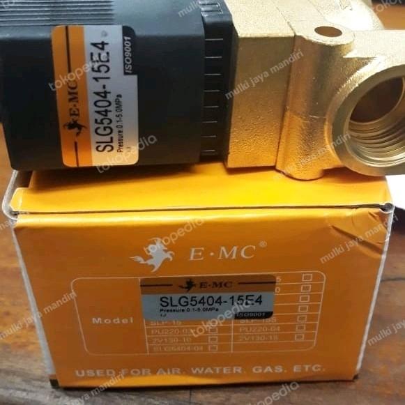 Jual SOLENOID VALVE EMC SLG5404-15E4 HIGH PRESSURE 50BAR - Jakarta Barat - SARANA TEKNIK JAYA ...