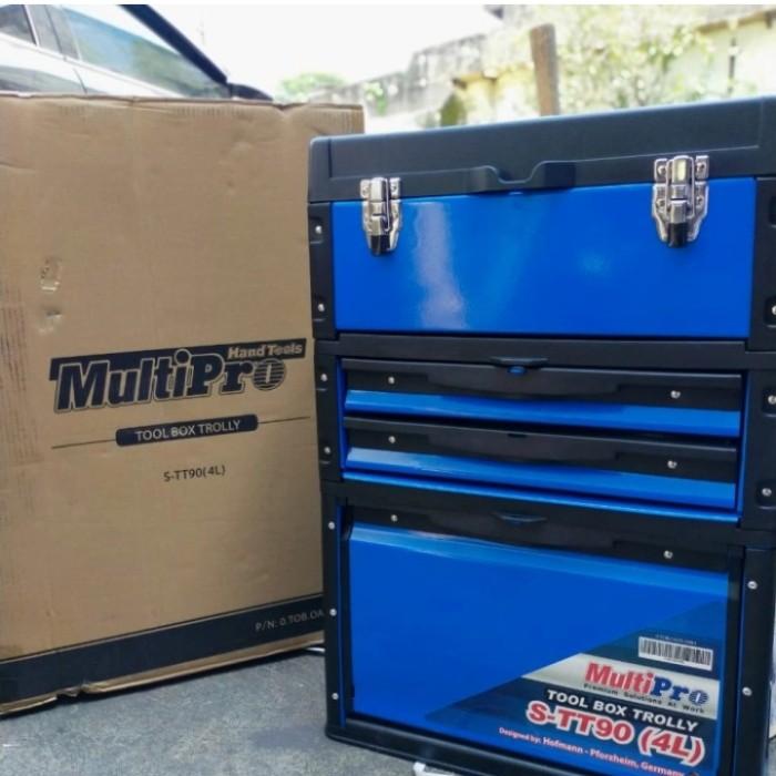 Jual Lev Multipro 4 Drawer Tool Box Susun Toolbox Laci Cabinet Toolkit ...