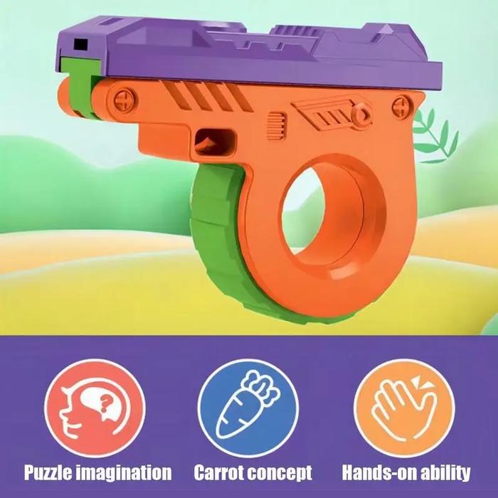 Jual 3d Gravity Radish Knife Retractable Toy Gravity Fidget Toy Cartoo ...