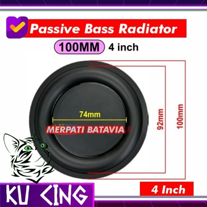 Jual Passive Bass Radiator 4 inch PBR 100mm Pasif Subwoofer Speaker ...