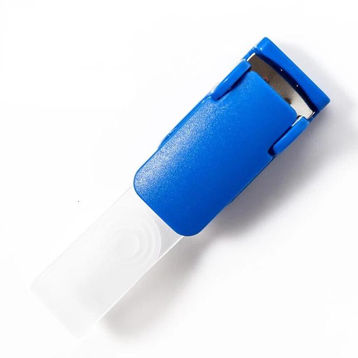 Jual ID Card Clips ID Tag Work Permit Chest Pocket Clips Visitor ...