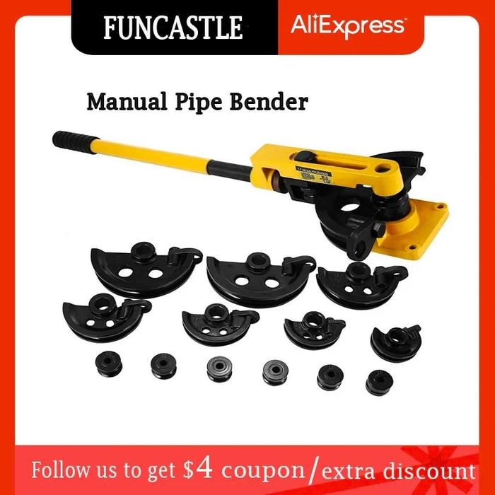 Jual Manual Pipe Tube Bender Set Manual Tools SWG-25 Pipe Bender - Kab ...