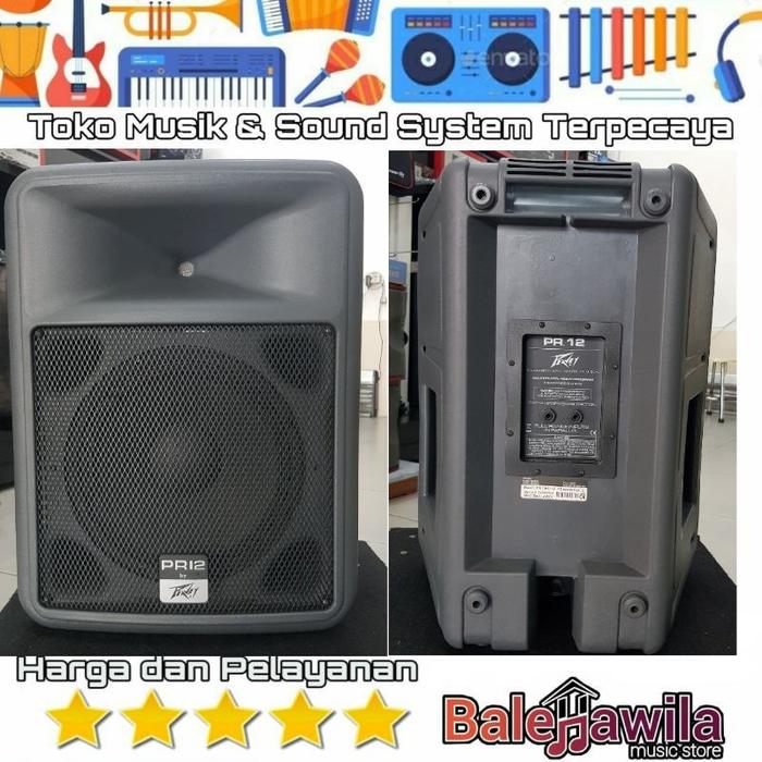 Jual Speaker Pasif Speaker Peavey PR 12 PR12 12inch Speaker Pair 1set ...