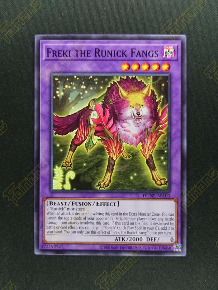 Jual YuGiOh AE DUNE-AE103 Freki the Runick Fangs Common - Kota Semarang ...
