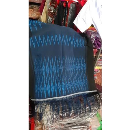 Jual KAIN TENUN BATAK ULOS SIBOLANG RASTA MURAH ULOS HITAM BIRU ULOS ...