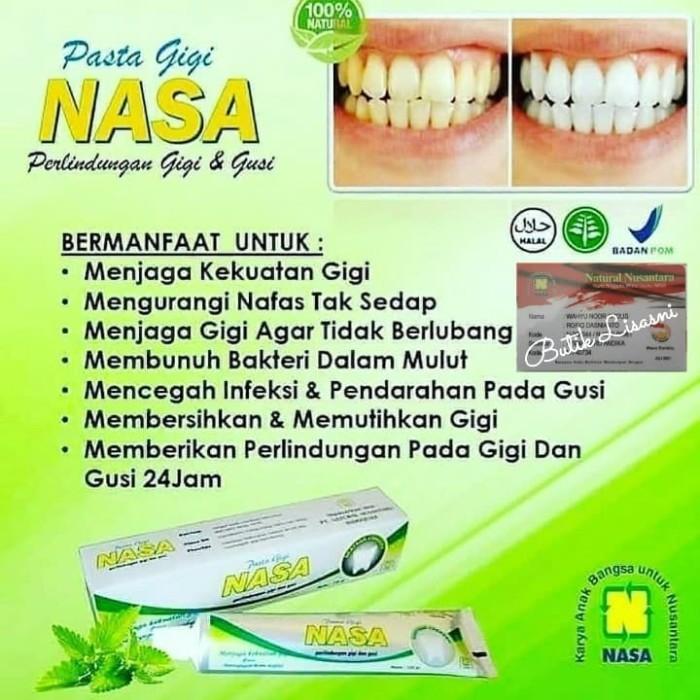 Jual Pasta Gigi NASA - Garansi PASTA GIGI / ODOL NASA PEMUTIH GIGI ...