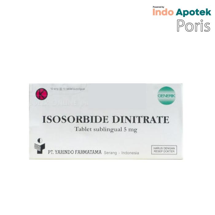 Jual ISOSOR BIDEDINITRATE 5MG 1 STRIP 10 TABLET (Gen-Yarindo) - Kota ...