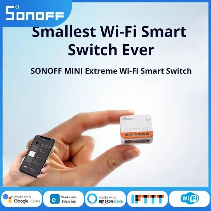 Jual Sonoff Mini-R4 MINI Extreme Wifi Smart 2-way Switch With ESP32 ...