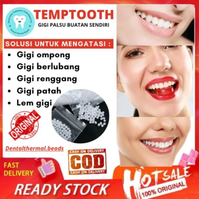 Jual Temptooth 1000 Butir/Penambal Gigi Berlubang/Temporary/Gigi Patah ...