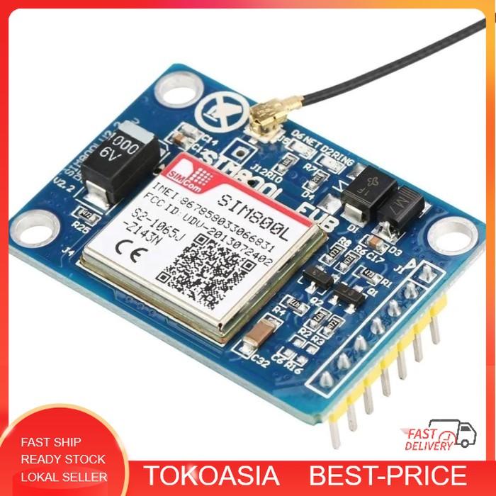 Jual SIM 800L V2 upgrade version GSM GPRS module for arduino 5V - Kota ...