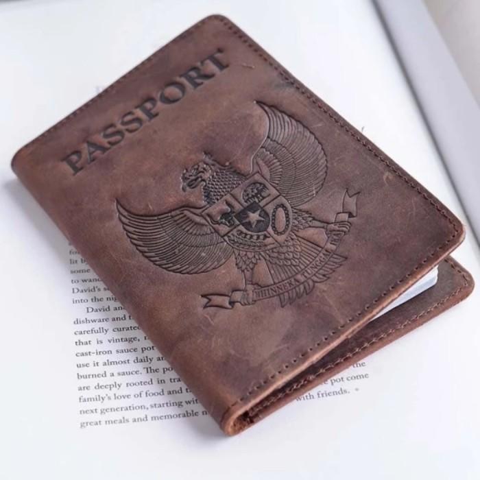 Jual Sampul Cover Paspor Garuda Indonesia Kulit Asli ISHIYA / Buku ...