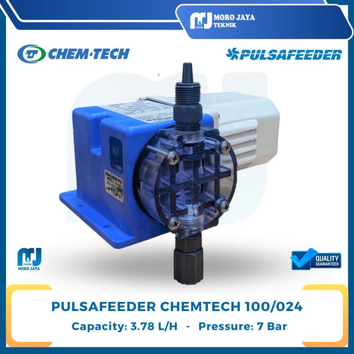 Jual Pompa Injeksi Kimia Dosing Pump Pulsafeeder Chemtech 100/024 Chem Tec - Jakarta Barat ...
