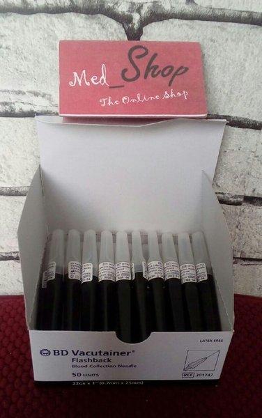 Jual BD Vacutainer Needle Flashback Jarum Vacutainer per box - Jakarta ...