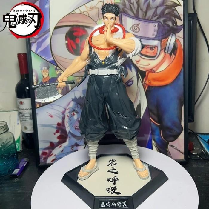 Jual Kimetsu No Yaiba Demon Slayer Himejima Gyomei Statue Figure ...