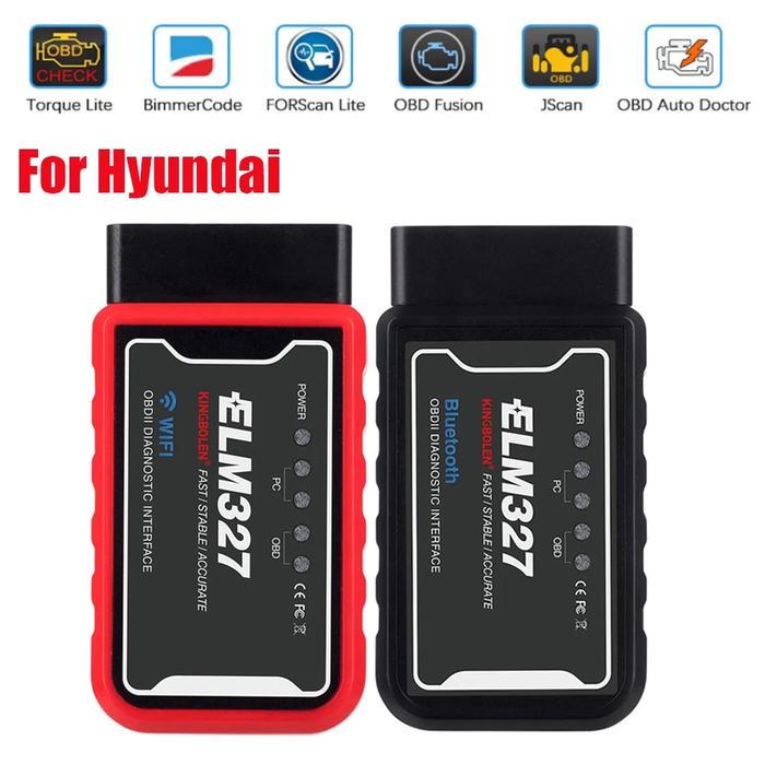 Jual ELM327 OBD2 Diagnostic Scanner For Hyundai i40 Accent Solaris ...