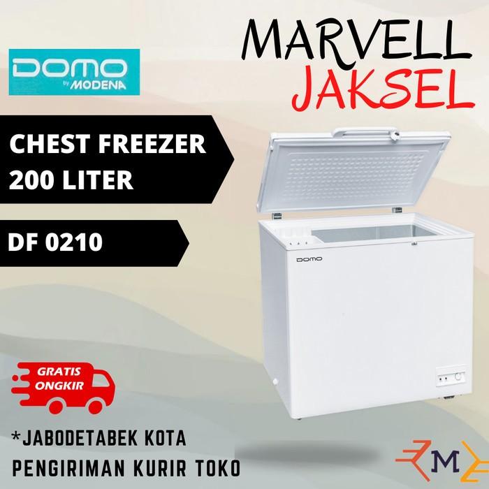 Jual DOMO BY MODENA CHEST FREEZER TYPE DF 0210 W/FREEZER BOX 200 LITER - Jakarta Selatan ...