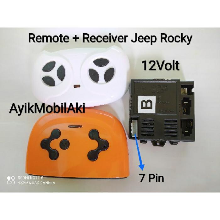 Jual Remote Receiver JR RX ORI 12 Volt ORI Jeep Rocky 12 Volt - Kota ...