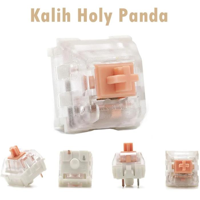 Jual Kailh Halo True Holy Panda Mechanical Keyboards Tactile Switches ...