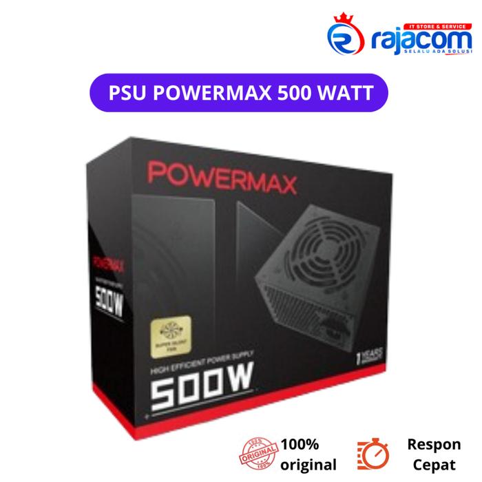 Jual Psu Powermax 500W 500Watt 500 Power Supply - Kab. Kudus - raja ...