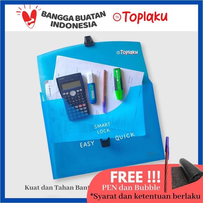 Jual Topla Map Dokumen Plastik Jinjing Tenteng 2030 - Jakarta Pusat ...