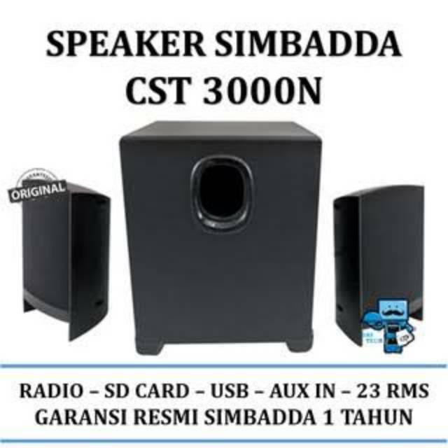 Jual SPEAKER SIMBADDA CST 3000N ORIGINAL DAN GARANSI RESMI SIMBADDA ...