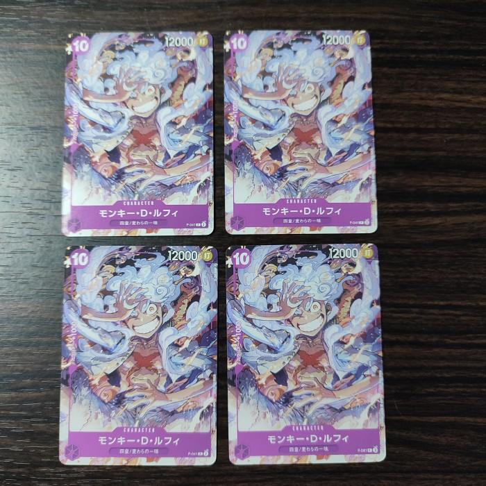 Jual one piece tcg playset monkey d. luffy gear 5 P-041 original - Kota Bogor - One Piece TCG ...