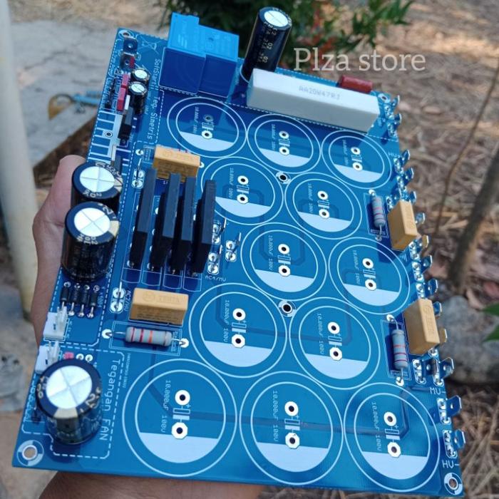 Jual Pcb Psu Class H 12 Elko Lengkap Softstart/Simetris/Fan Double ...