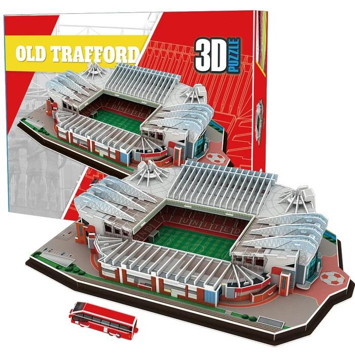Jual 3d Jigsaw Pattern Of Old Trafford Football Stadium Of Manchester ...