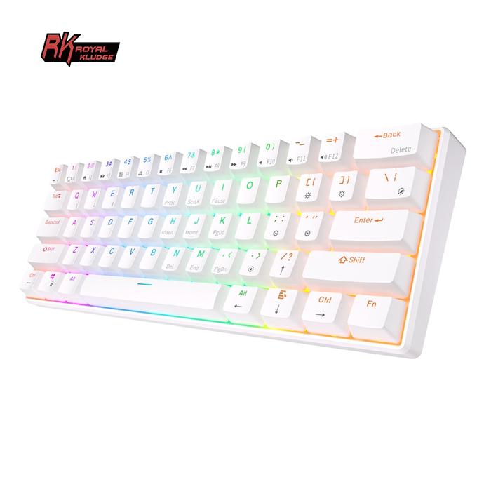 Jual RK Royal Kludge RK61 2.4G Wireless Bluetooth Mechanical Keyboard ...